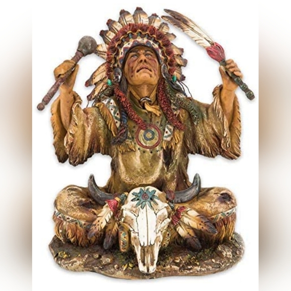 Accents | New Native American Indian Chief Statue | Poshmark